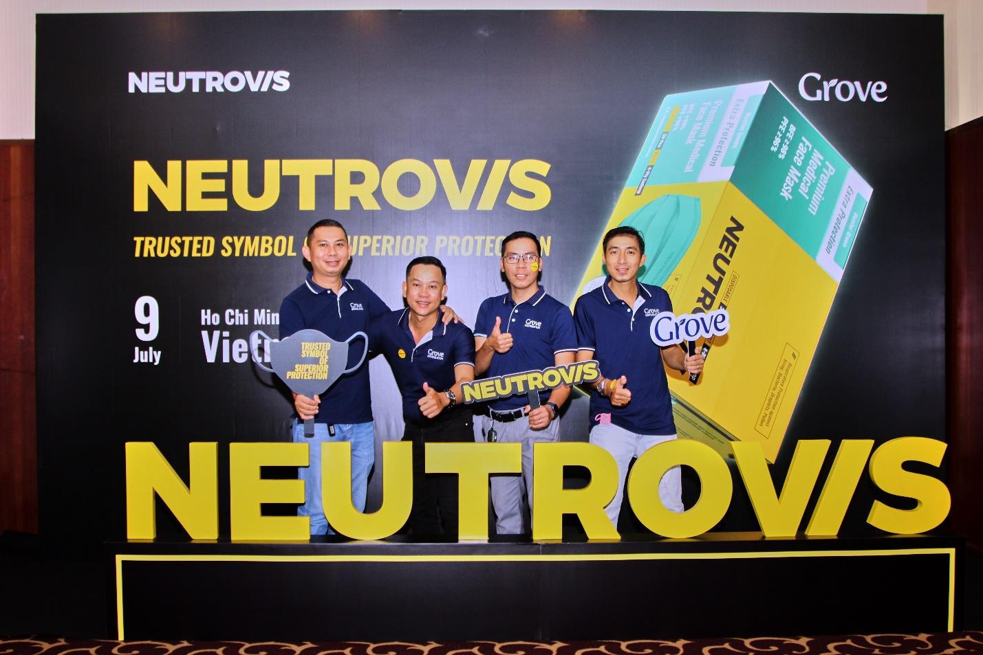 Thương hiệu khẩu trang Neutrovis gia nhập thị trường Việt Nam