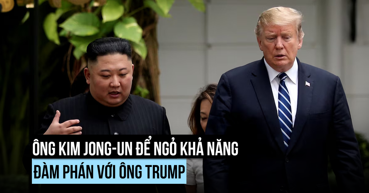 Ông Kim Jong-un nhắc ‘kỷ niệm đẹp’ với ông Trump, nêu điều kiện đàm phán